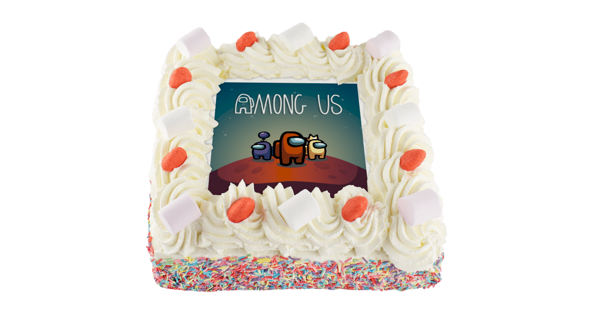 Among Us Taart bestellen - BestelTaart.nl