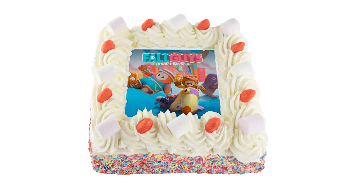 Fall Guys Taart bestellen - BestelTaart.nl