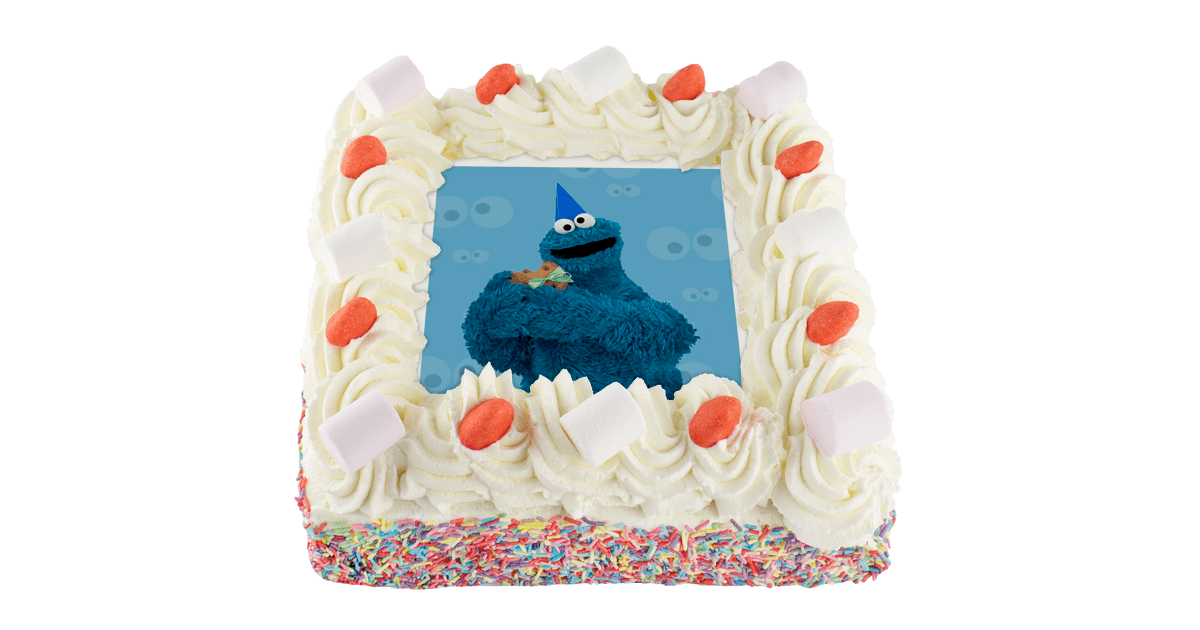 Koekiemonster Taart bestellen - BestelTaart.nl