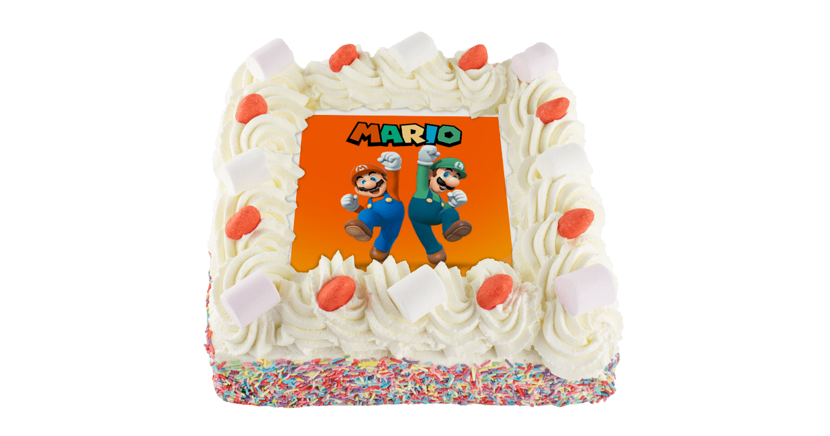 Mario Taart bestellen - BestelTaart.nl